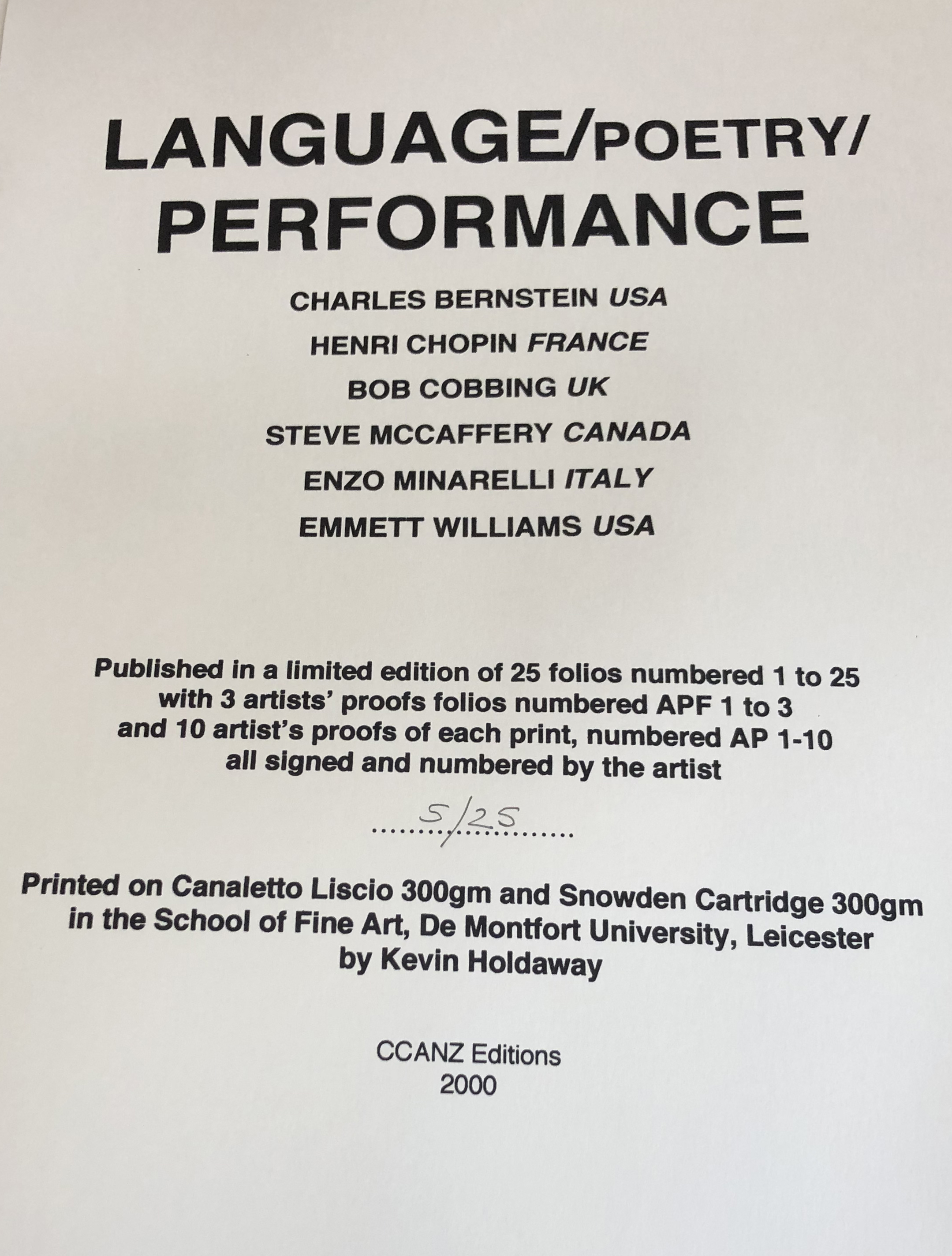 EPC/Bernstein Author Home Page